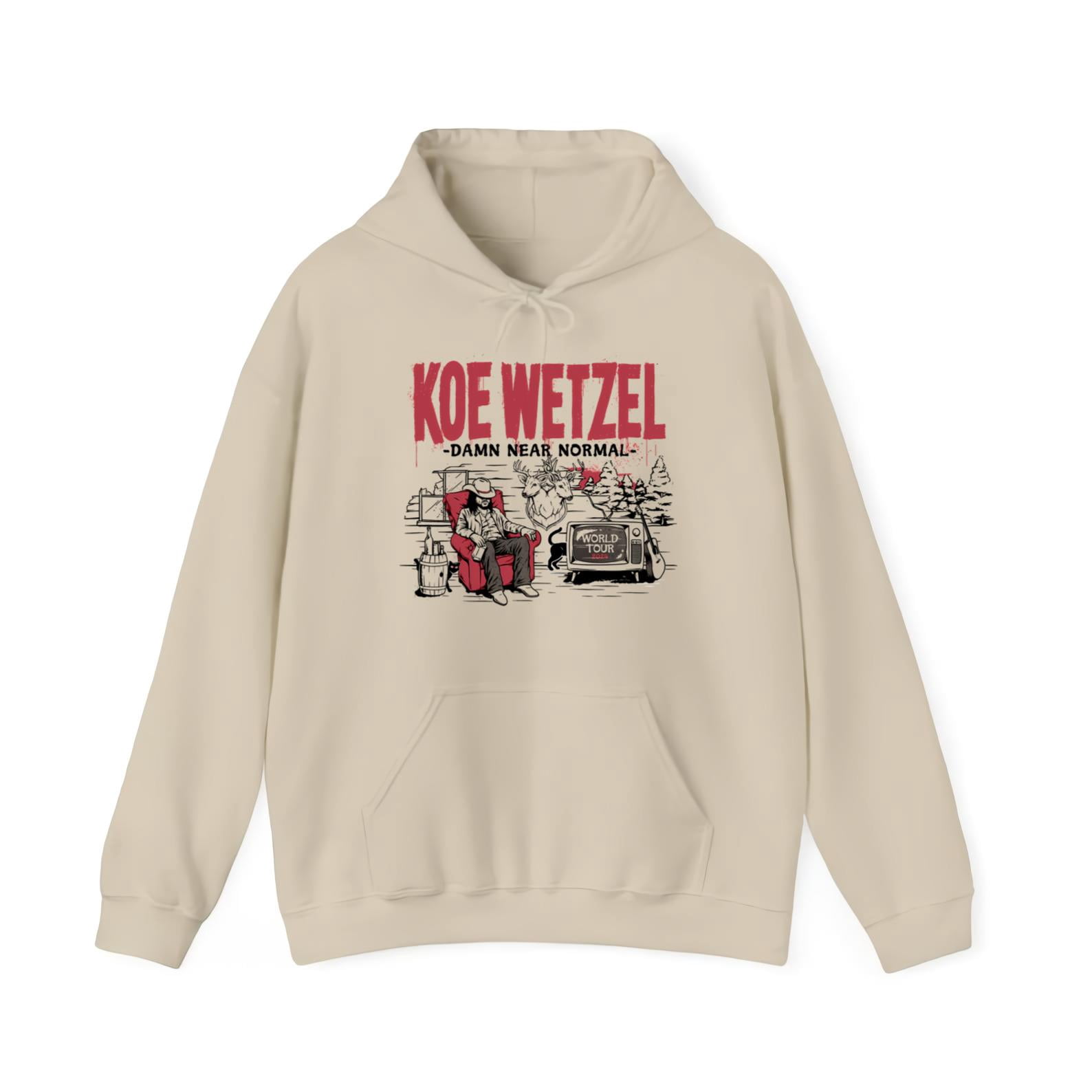 Koe Wetzel - Damn Near Normal World Tour 2024 Shirt, Koe Wetzel Fan ...
