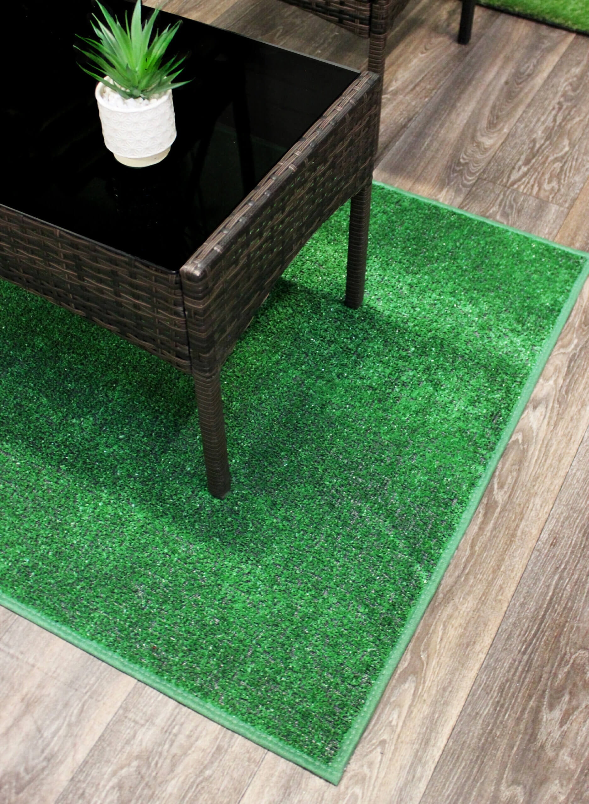 Koeckritz Rugs Green Pasture Indoor/Outdoor Artificial Grass Rug, 5'x8 ...