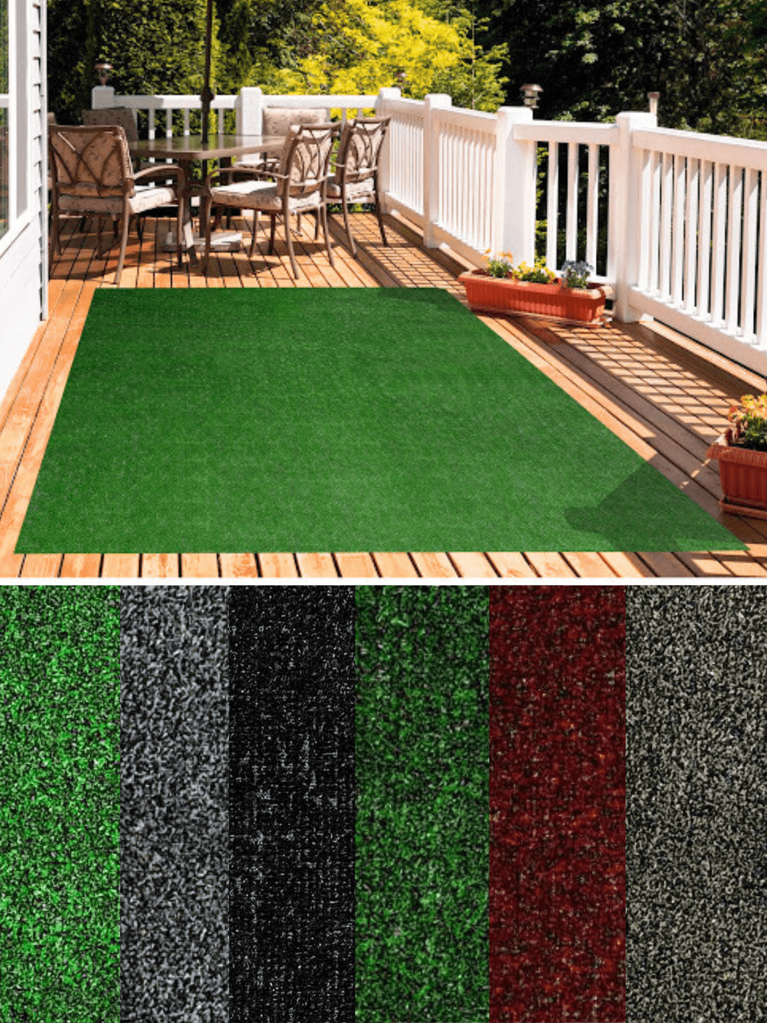 Koeckritz Indoor - Outdoor Artificial Grass Turf Area Rugs and Runners ...
