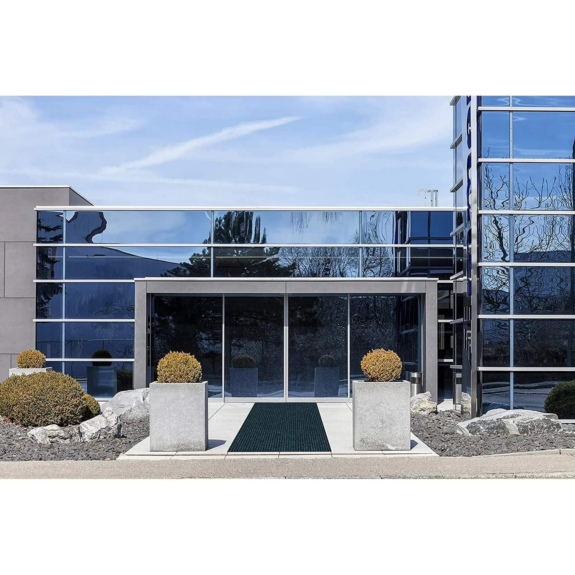 Koeckritz Rugs 8' x 8' Blue Heavy Duty Non-Slip Indoor/Outdoor Rug, All ...