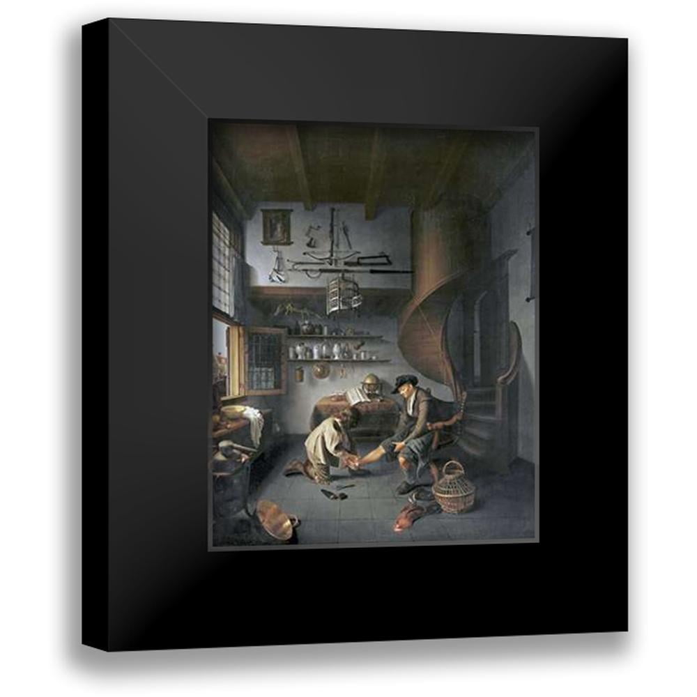 Koedijck, Isaack 12x14 Black Modern Framed Museum Art Print Titled - A ...