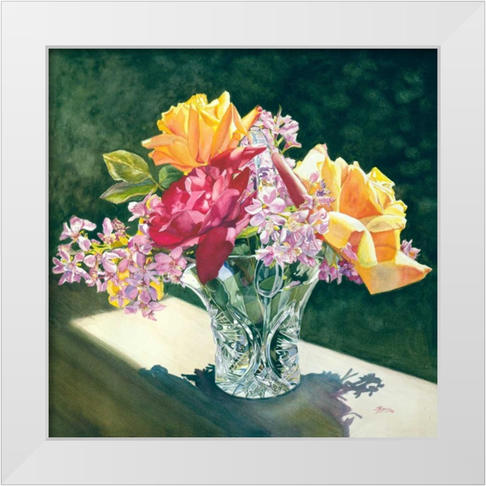 Koenig, Judy 12x12 White Modern Wood Framed Museum Art Print Titled ...