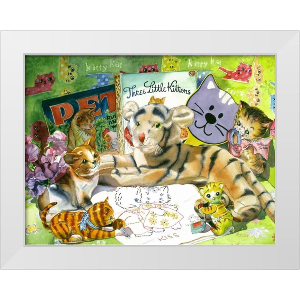 Koenig, Judy 14x12 White Modern Wood Framed Museum Art Print Titled ...