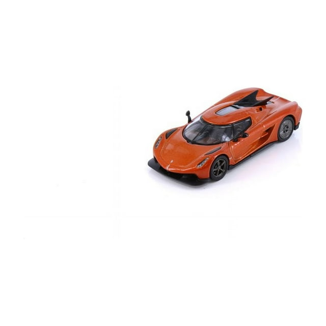 Koenigsegg Jesko Absolute, Orange - Kinsmart H05 - 1/64 Scale Diecast ...