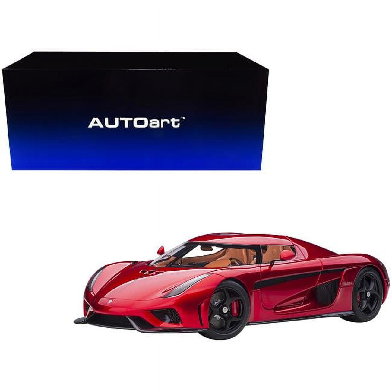Koenigsegg Regera Candy Red 1/18 Model Car by Autoart - Walmart.com