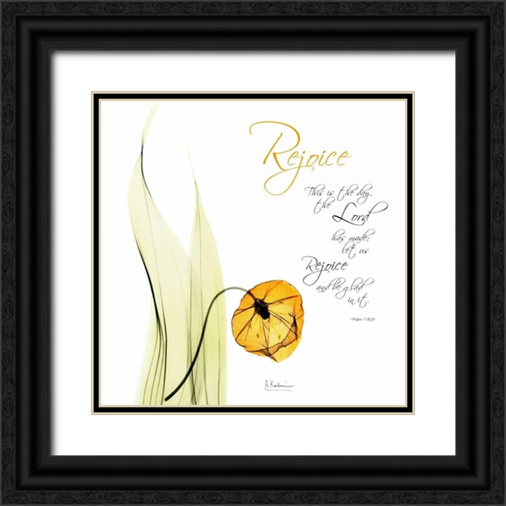 Koetsier, Albert 15x15 Black Ornate Wood Framed with Double Matting ...