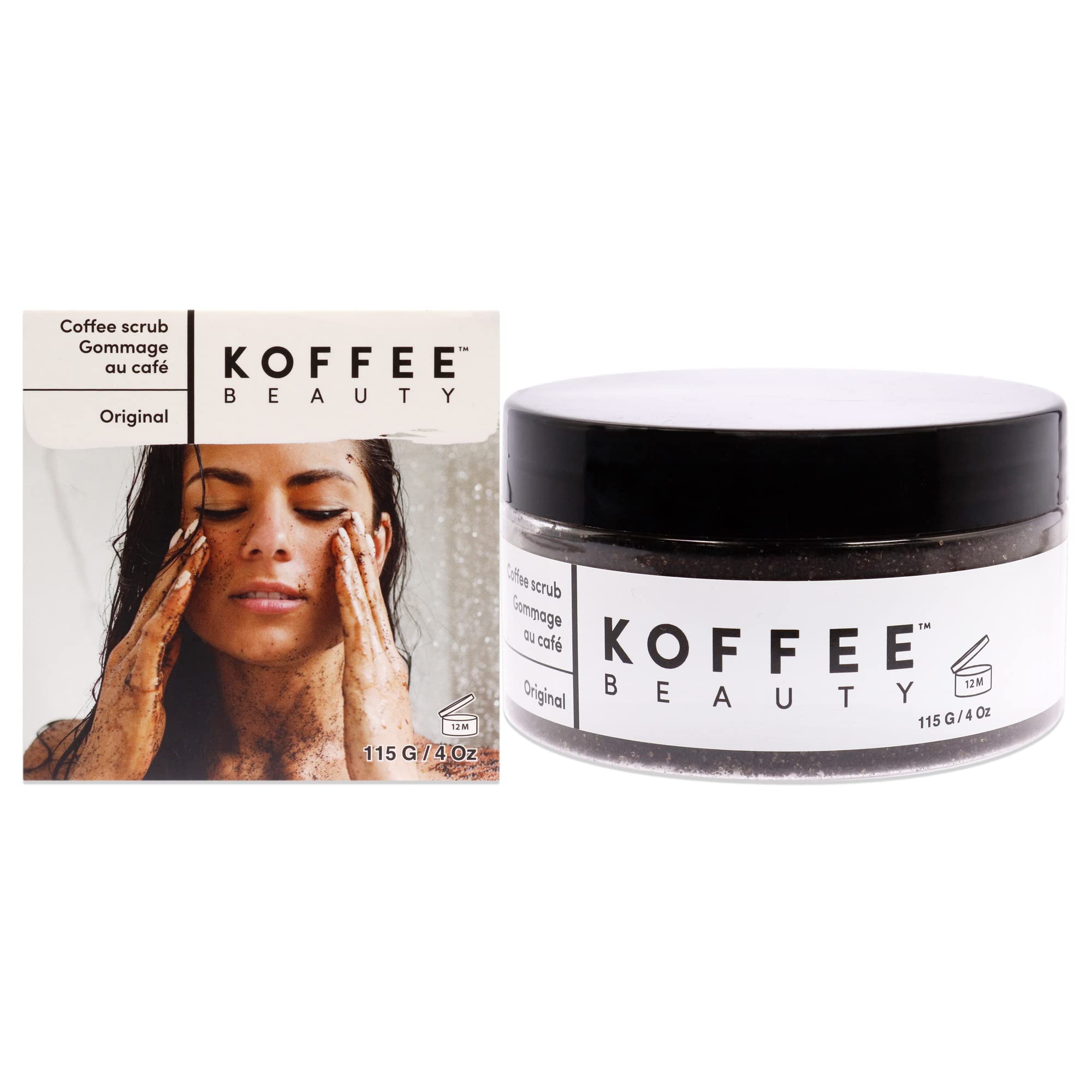 Koffee Beauty Original Coffee Scrub - Exfoliating Body And Face Scrub ...