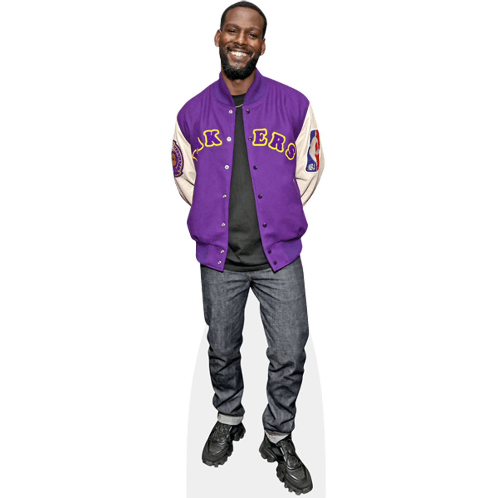 Kofi Siriboe (Purple Jacket) Life Size Cutout. Standee. - Walmart.com