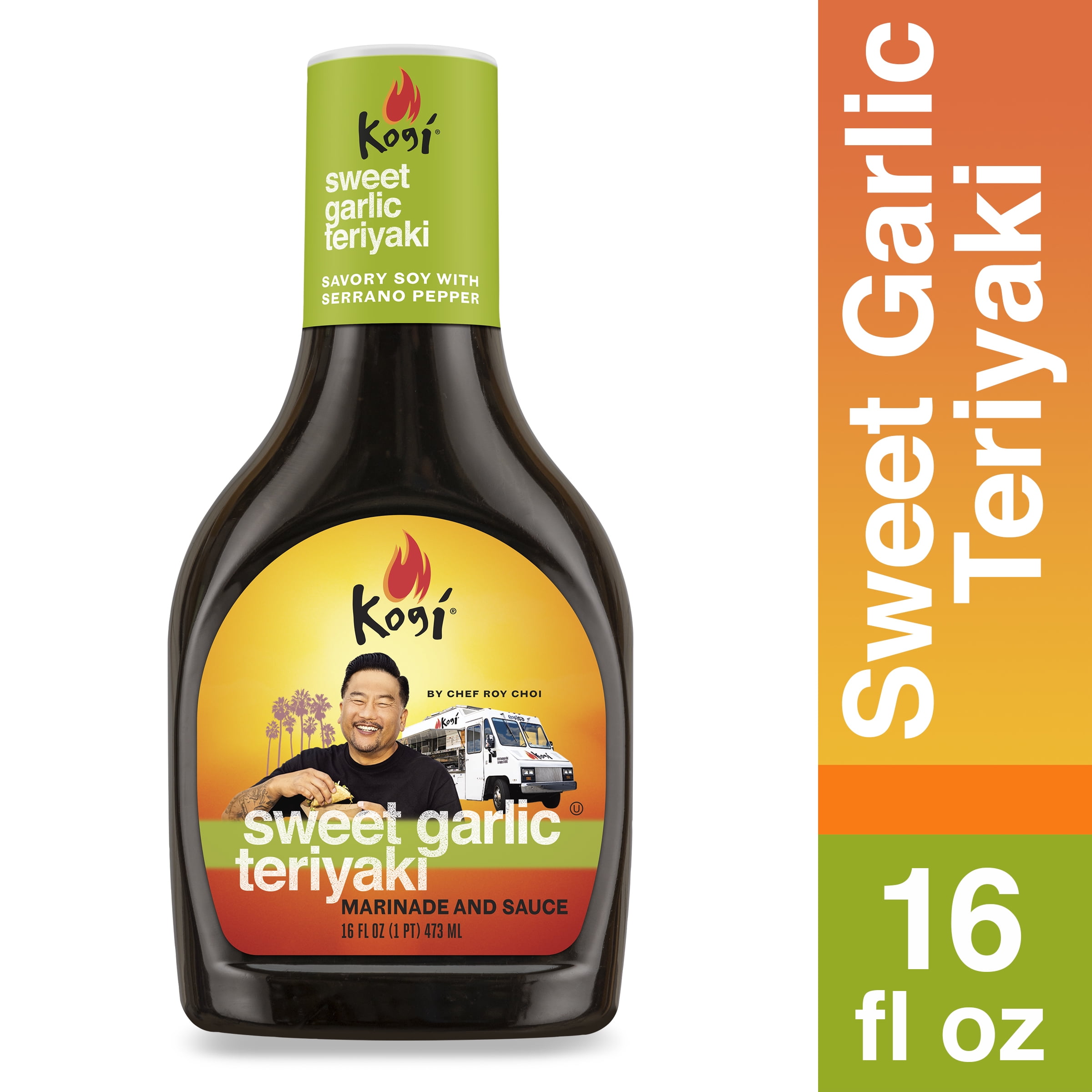 Kogi Sweet Garlic Teriyaki Marinade and Sauce 16 fl oz - Walmart.com