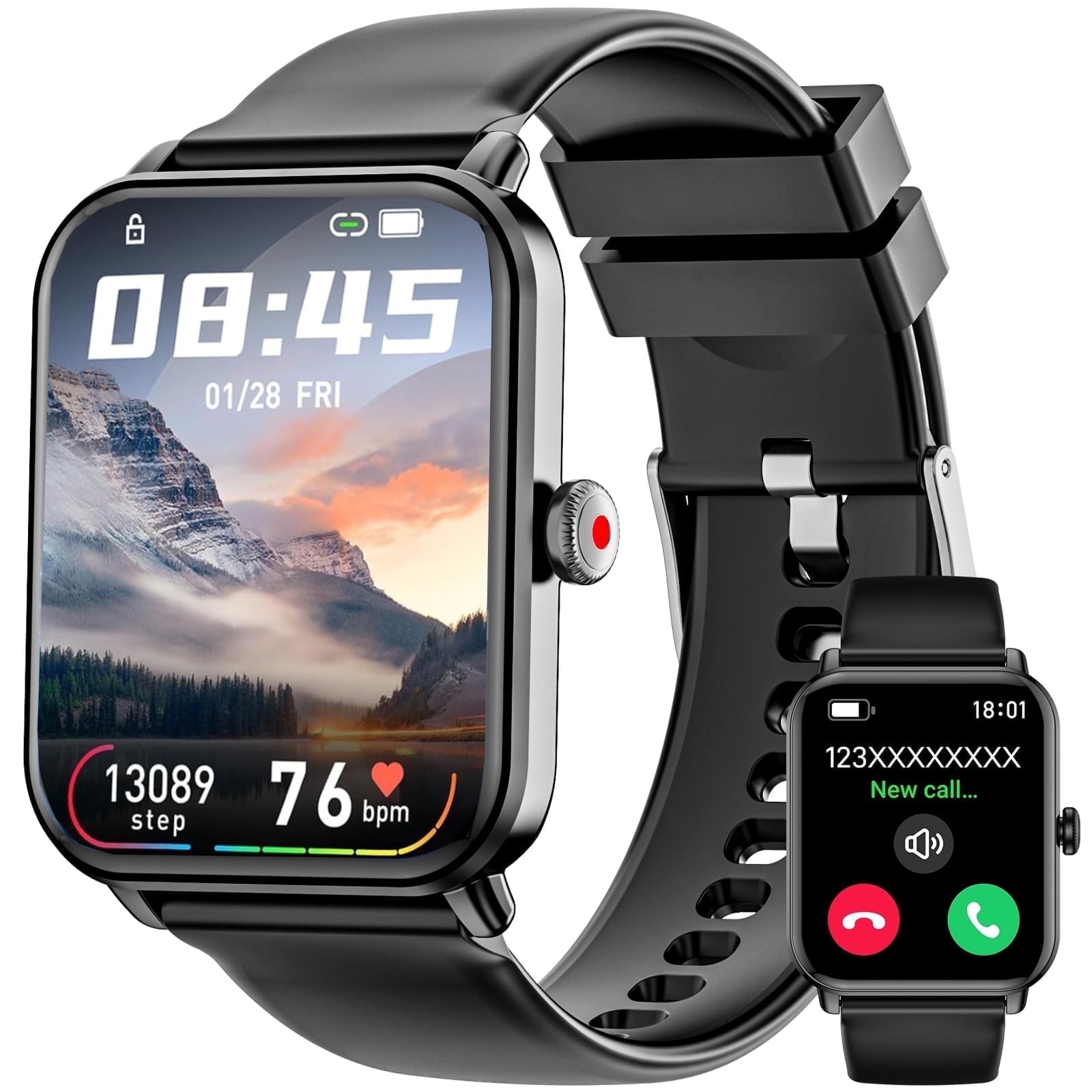 Fruit intelligence Smartwatch for Men Women's | 1.83 inch Touch Screen ...