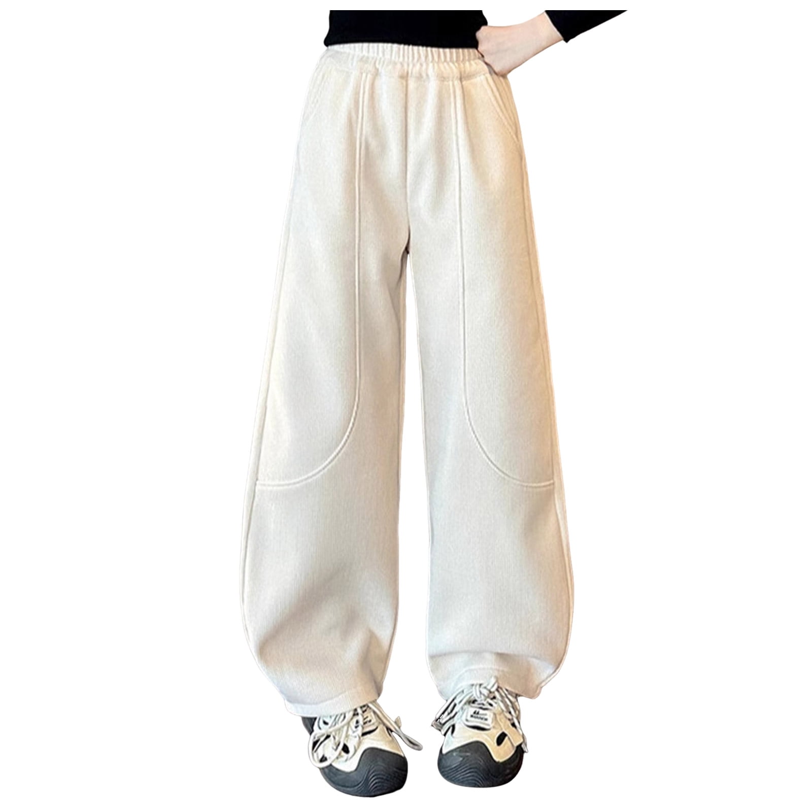 Kogui Baggy Sweatpants for Girls Wide Leg Loose Girls Joggers,High ...