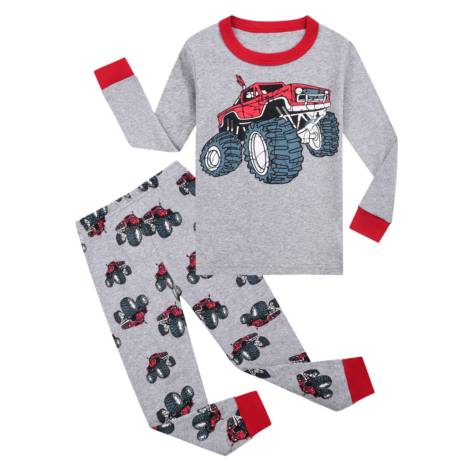 Kogui Boy Pajamas Long Sleeve Baby Boy Essentials Pajama Set - Simple ...