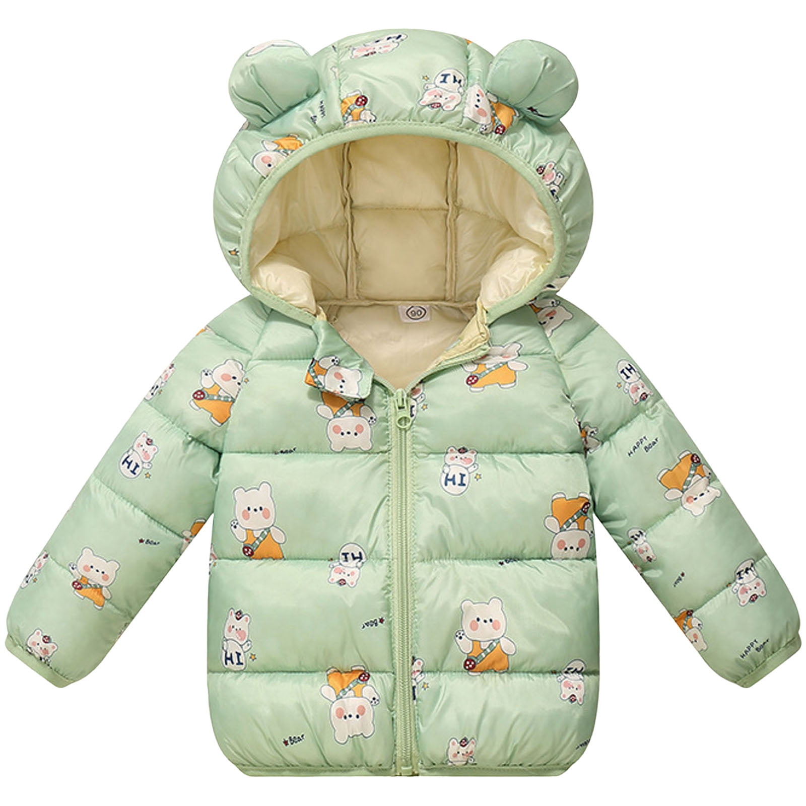 Kogui Boys Snow Jacket Kids Down Jacket Winter Warm Hooded Zipper ...