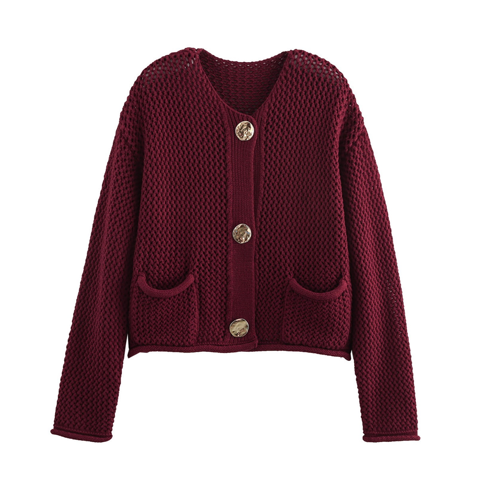 Kogui Cardigan Sweaters for Women 2025 Trendy Oversized Knit Chunky ...
