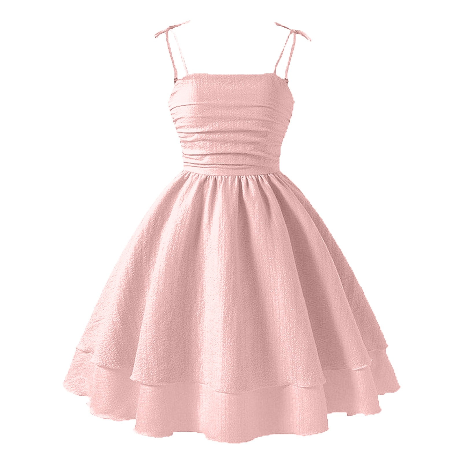Kogui Girls Party Dress Girls Dresses Ruffle Sleeve Dress Flutter Hem A ...