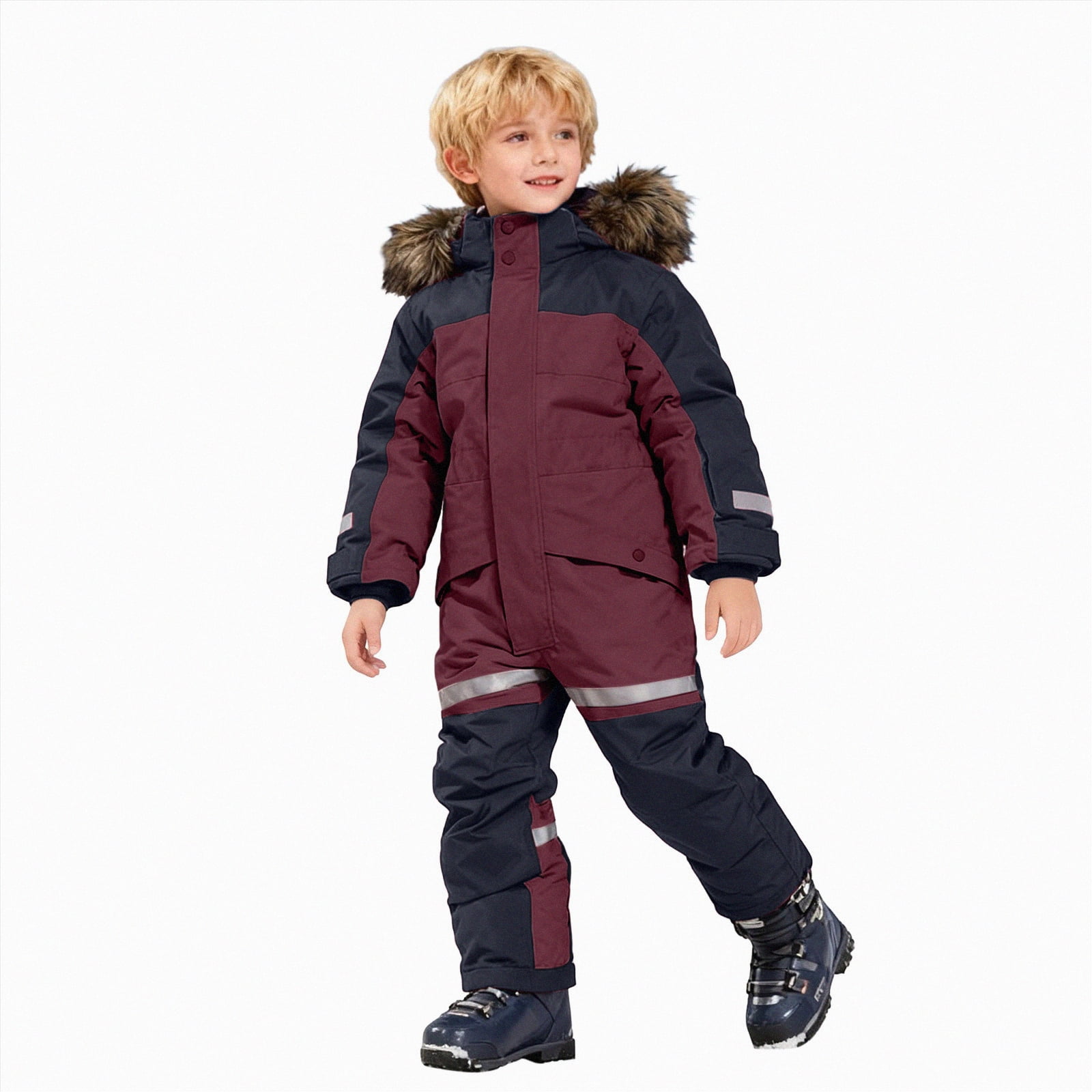 Kogui Kids Snow Suit Boys Boys Girls Waterproof Snowsuits One Piece ...