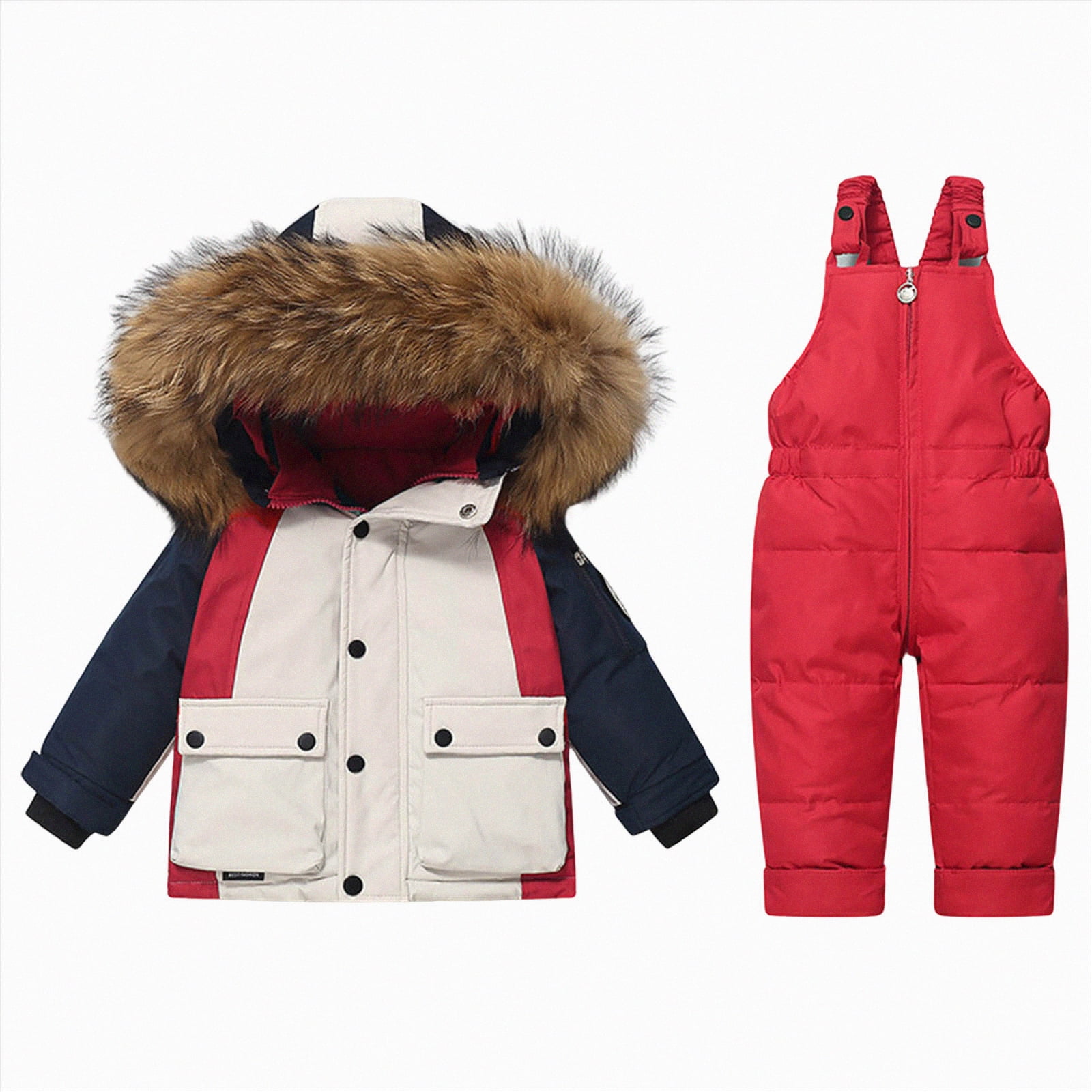 Kogui Kids Snowsuits for Girls Toddler Baby Ski Suit Set Boys Girls ...