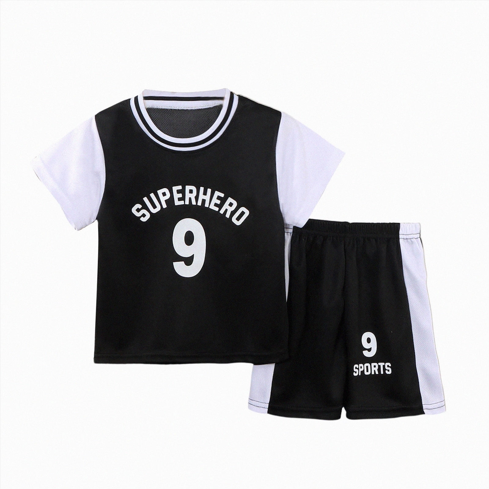Kogui Little Boy Outfits Set T-Shirt and Shorts Outfit Set Toddler to ...