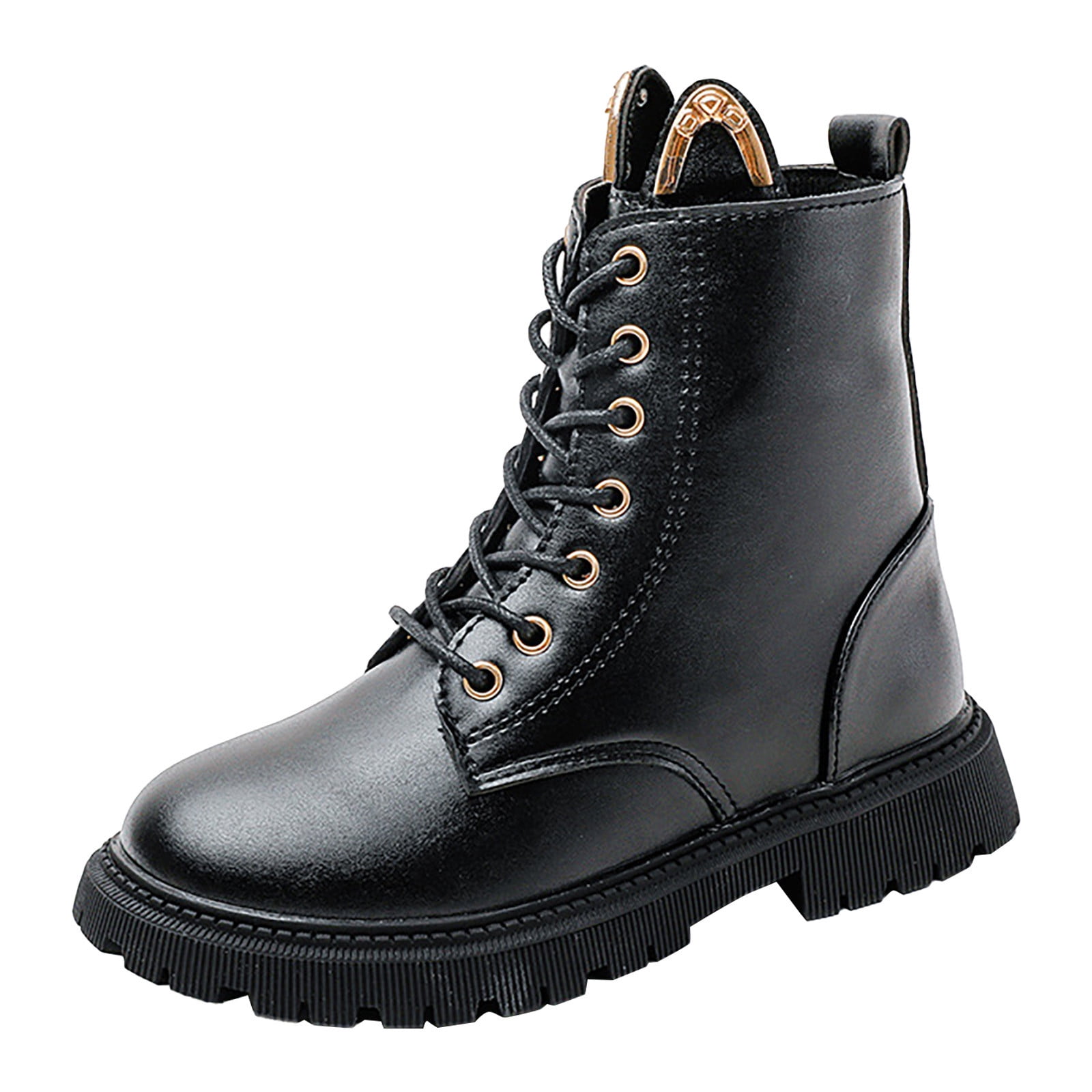 Kogui Little Girls Boots Toddler Girls Boys Combat Ankle Boots Little ...