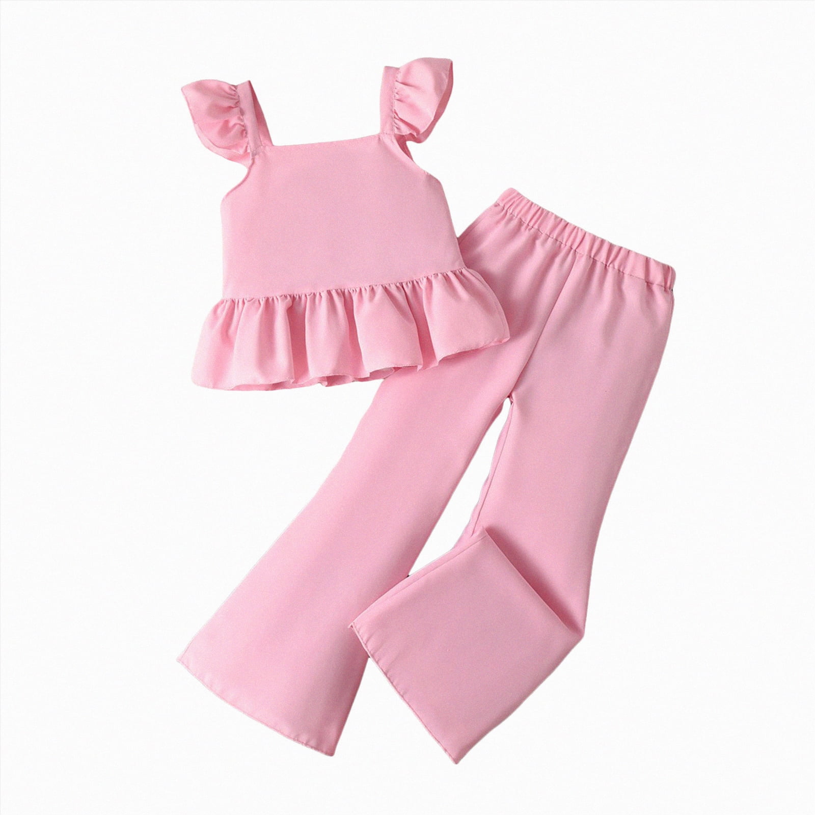 Kogui Two Piece Outfit Girl Big Girls Clothes 2 Piece Outfit Kids Short ...