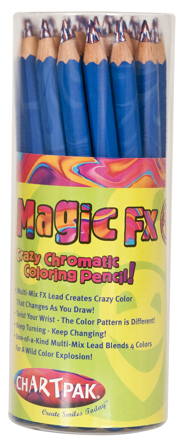 Koh-I-Noor Magic FX Pencils, America Mix Blue, 30/Each - Walmart.com