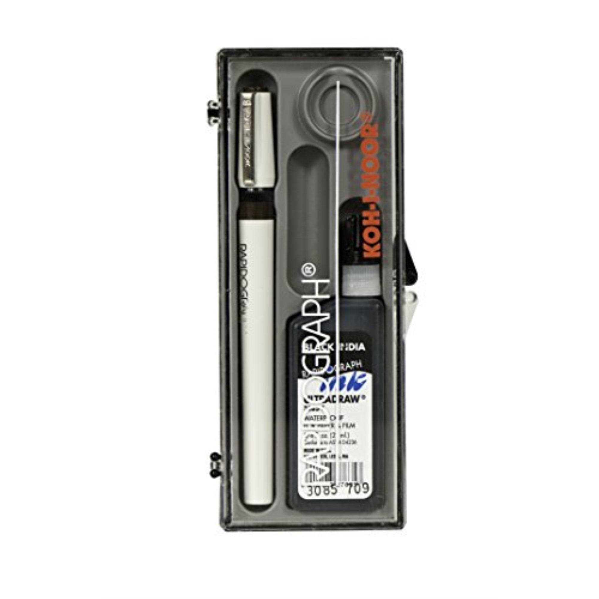 Koh-I-Noor Rapidograph Pen & Ink Set, .5mm Pen Nib, .75 oz. Bottle of ...