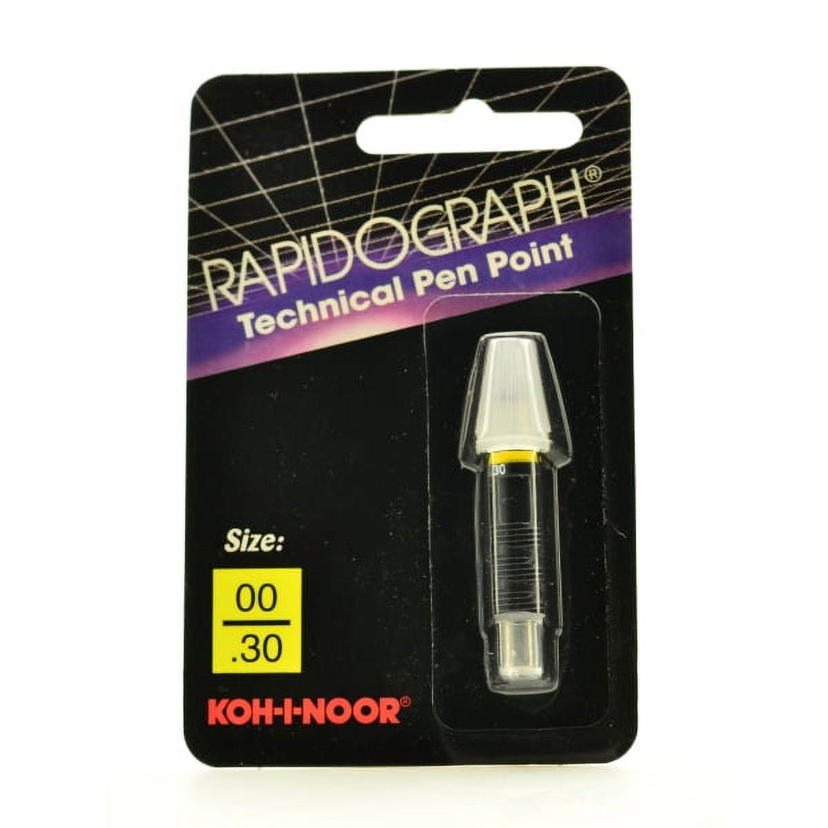 Koh-I-Noor Rapidograph Pen Replacement Point - 2x0, 0.30 mm Tip ...