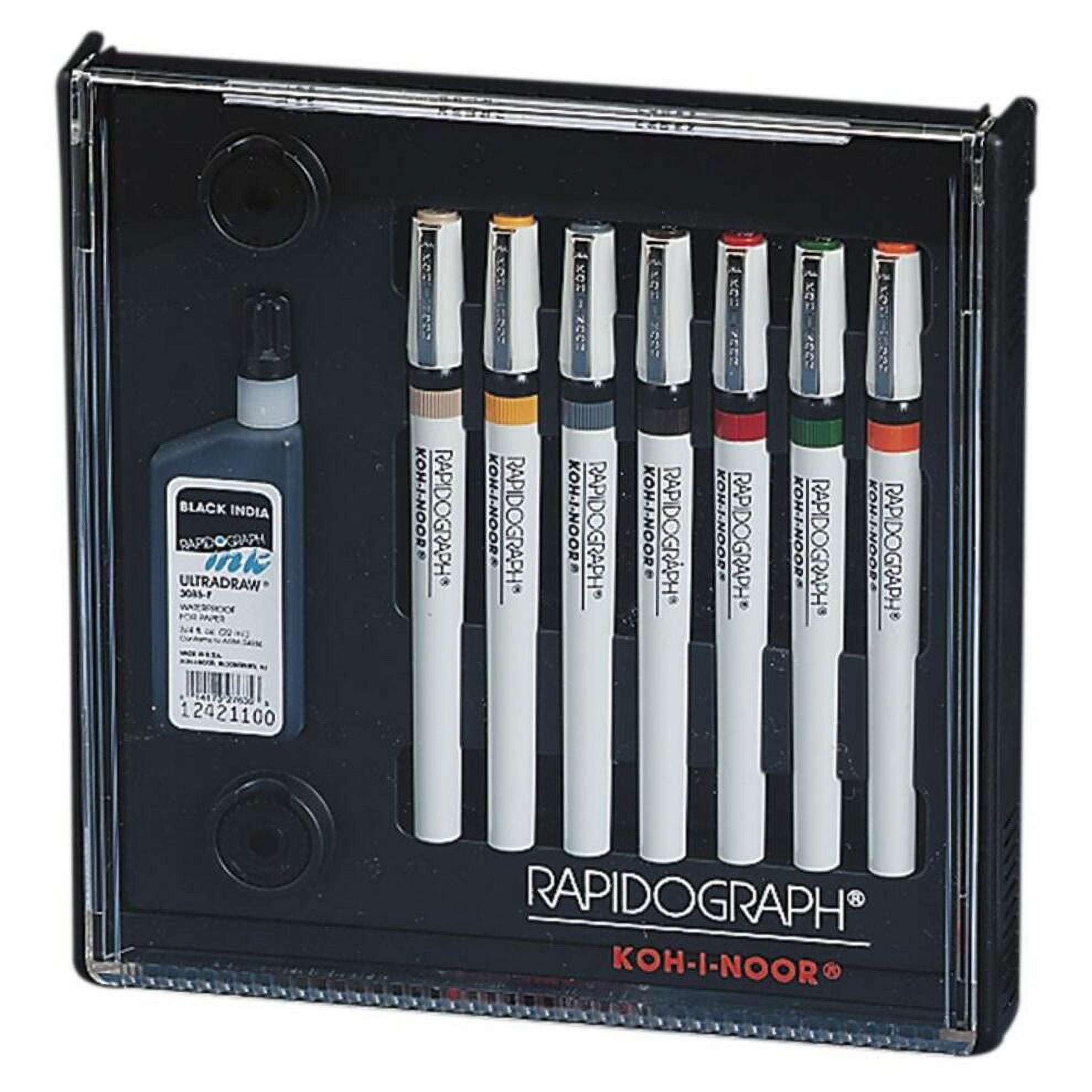 Rapidograph Calligraphy 7 Pen Set - Walmart.com