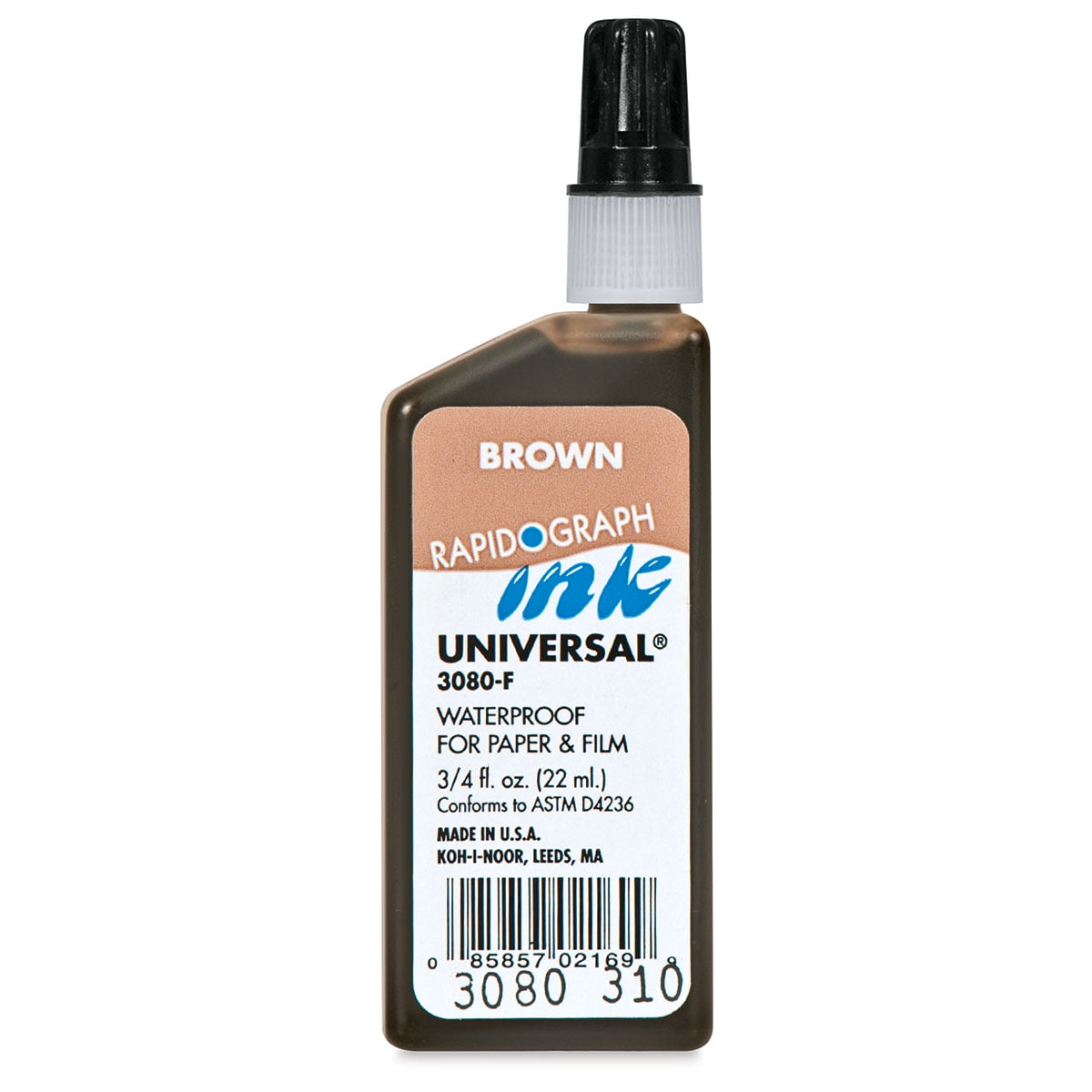 Koh-I-Noor Rapidograph Universal Ink - 3/4 oz, Brown - Walmart.com