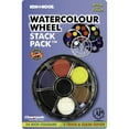 Koh-I-Noor Watercolor Wheel Stack Pack, 24-Colors - Walmart.com
