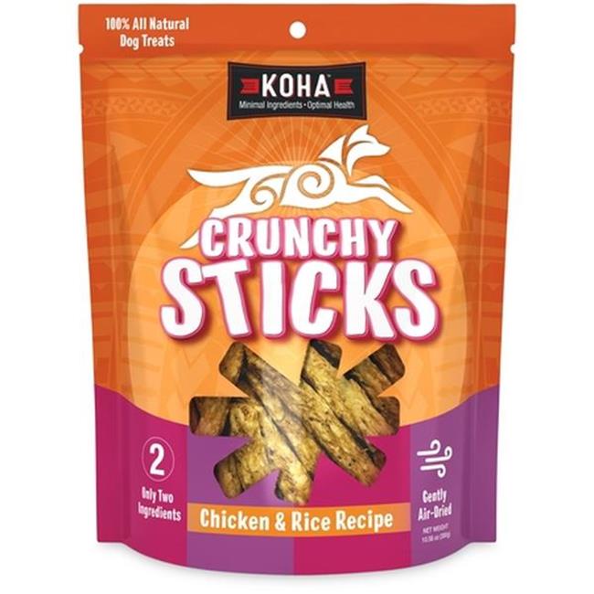 Koha 811048023537 10.58 oz Koha Crunchy Sticks Chicken Dog Food ...