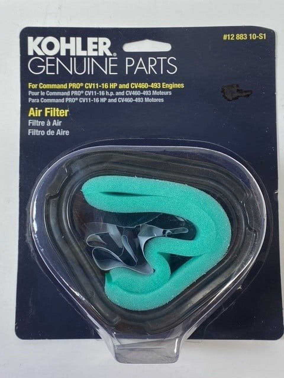 Kohler 12 883 10-S1 Air Filter - Walmart.com