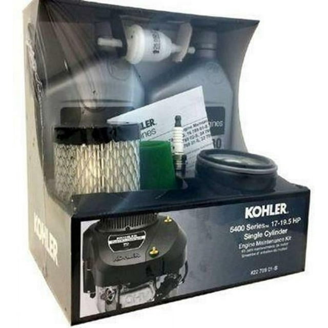 Kohler 5400 Series Maintenance Kit 17-19.5hp with Fuel Filter - for KS530, KS540, KS590 ...