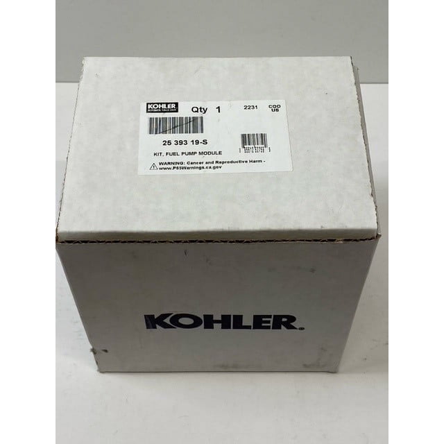 Kohler 25 393 19-S Inline Gas Fuel Pump for Small Engines - Walmart.com