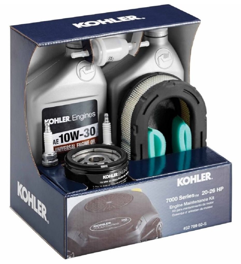 Kohler 32 789 02-S Engine Maintenance Kit Fits 7000 Series 20-26HP Twin ...