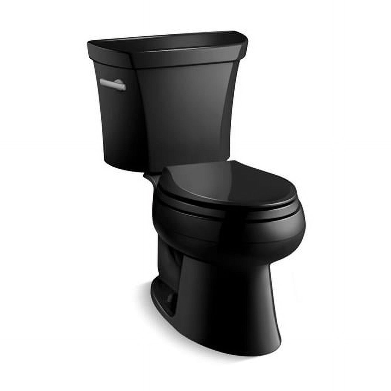 Kohler 3978-7 1.6 GPF Well Worth Elongated Toilet - Black - Walmart.com