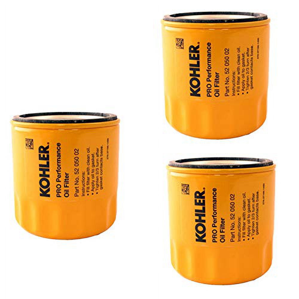 Kohler 52 050 02-S Engine Oil Filter Extra Capacity for CH11 - CH15 ...