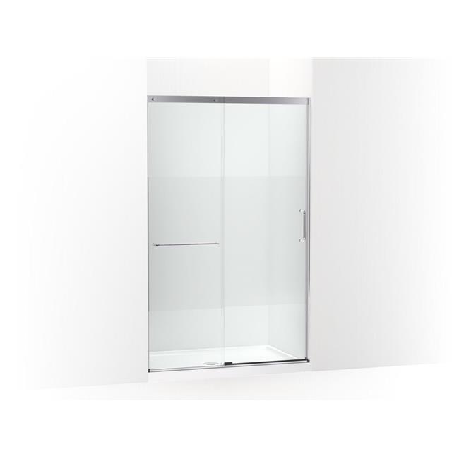 Kohler 707613-8G81-SH 75.5 x 47.62 in. Elate Sliding Shower Door with 0 ...