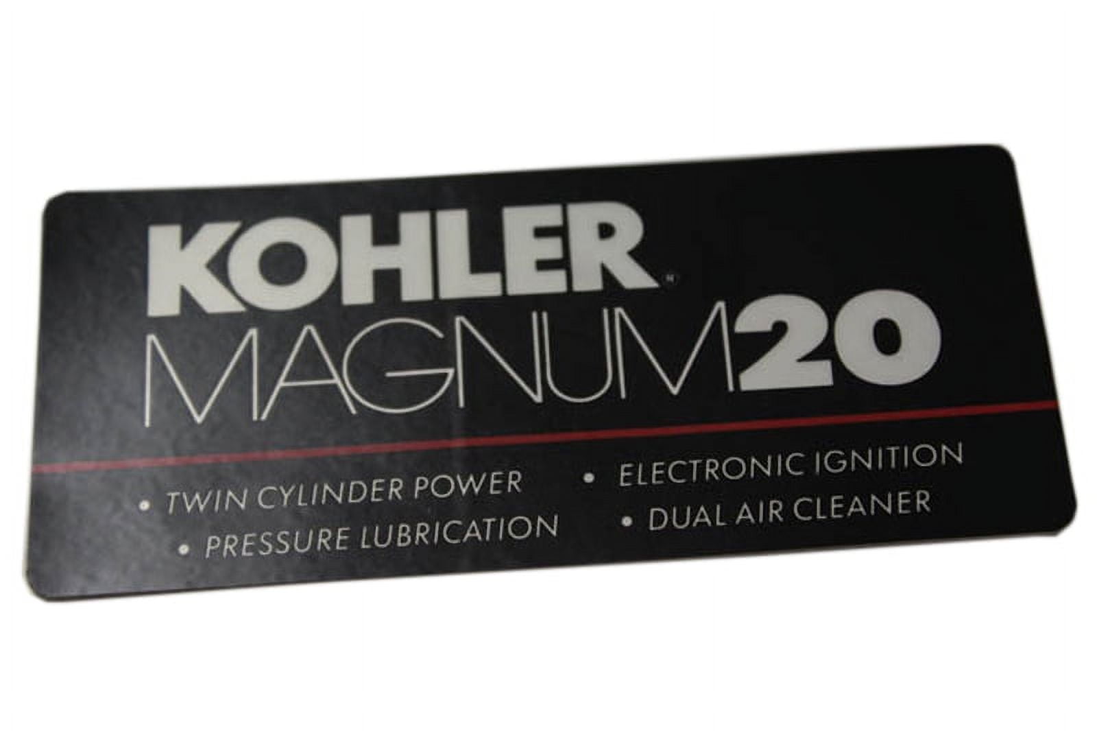 Kohler Decal -M20 Wht 52 113 45-S - Walmart.com