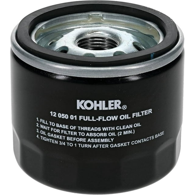 Genuine OEM Kohler Engine Oil Filter 12 050 01-S for MTD, Troy Bilt ...
