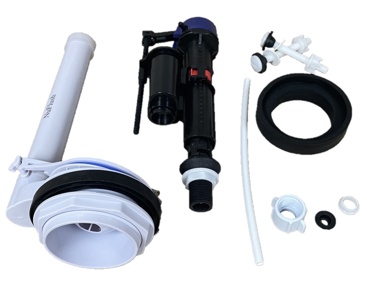 Kohler Fully Adjustable Flush Valve & Fill Valve Toilet Repair Kit for 3.1 inch Two Piece ...