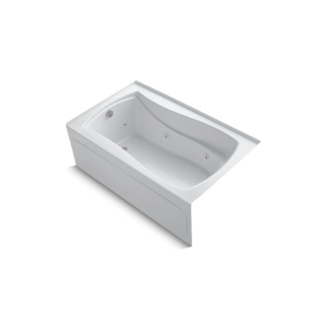 Kohler 1239-HL-0 60 x 36 in. Mariposa Alcove Heated Whirlpool with Left ...