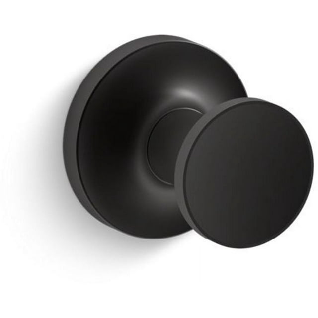 Kohler K-14443-BL Purist Robe Hook - Matte Black - Walmart.com