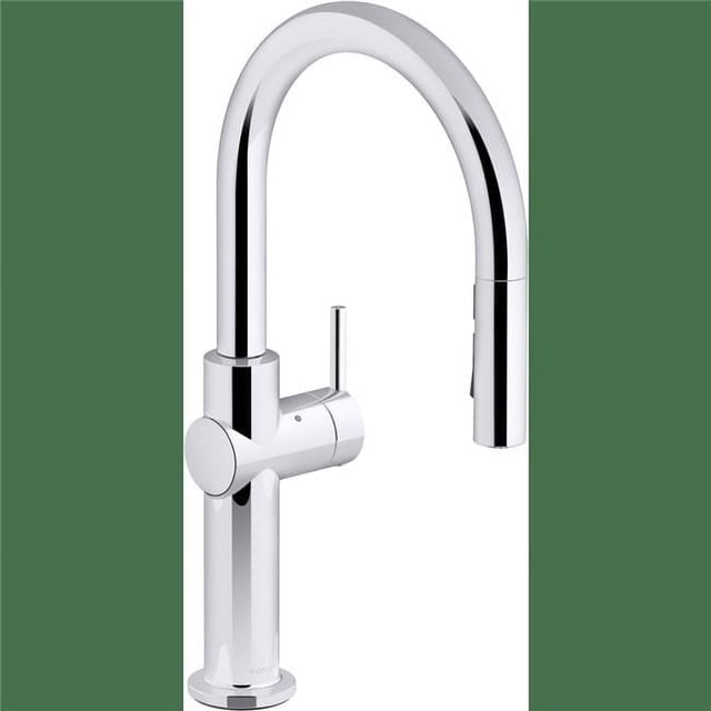 Kohler K-22974 Crue Touchless 1.5 GPM Single Hole Pull Down Kitchen ...