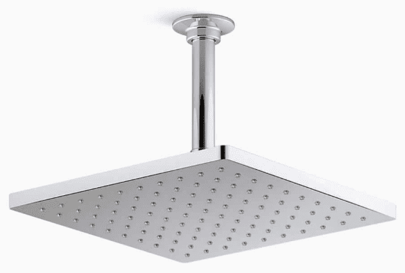 Kohler K-26149 Honesty 2.5 GPM Single Function Rain Shower Head ...