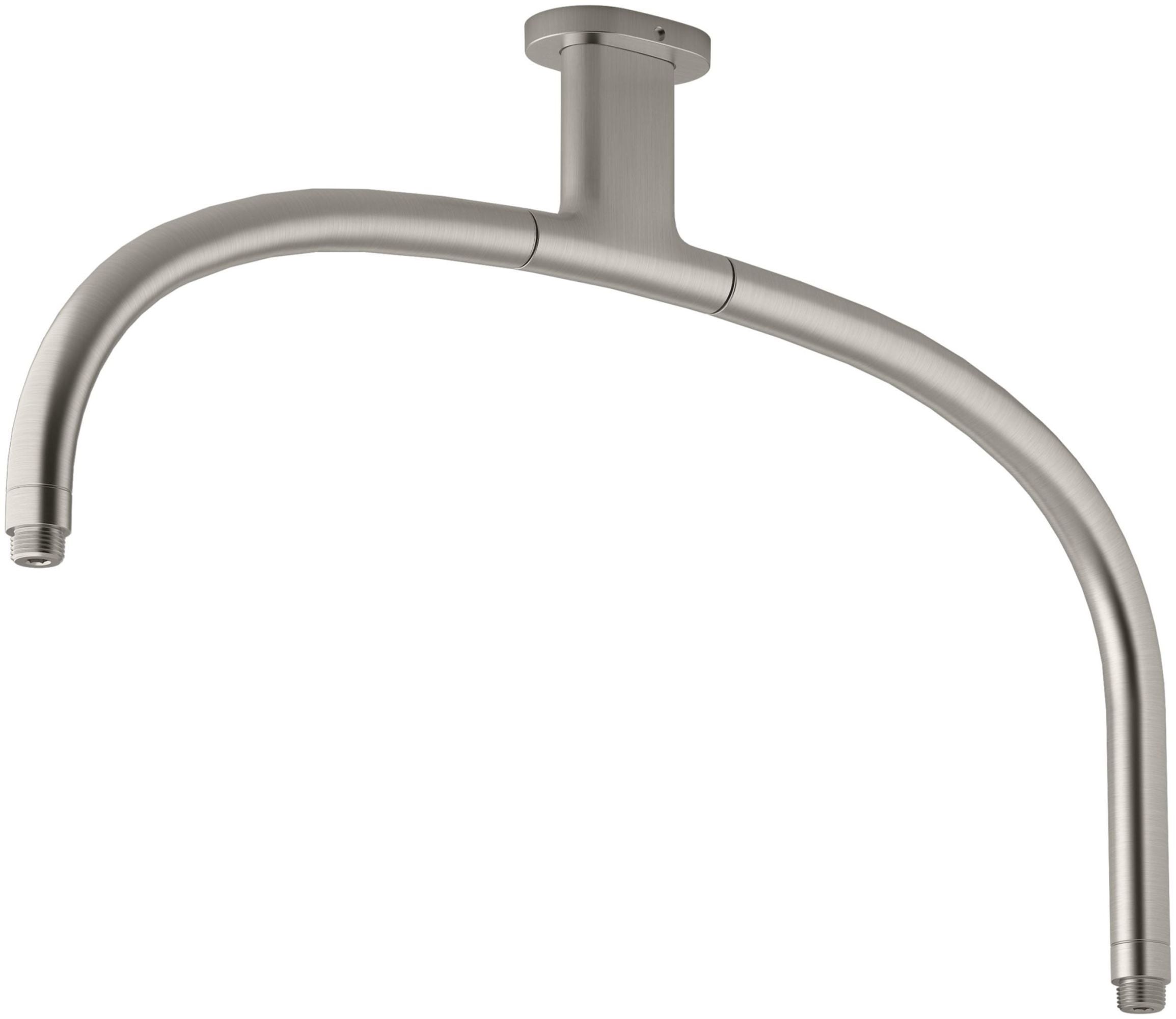 Kohler 26305-BN Statement Iconic Dual Shower Arm - Vibrant Brushed ...