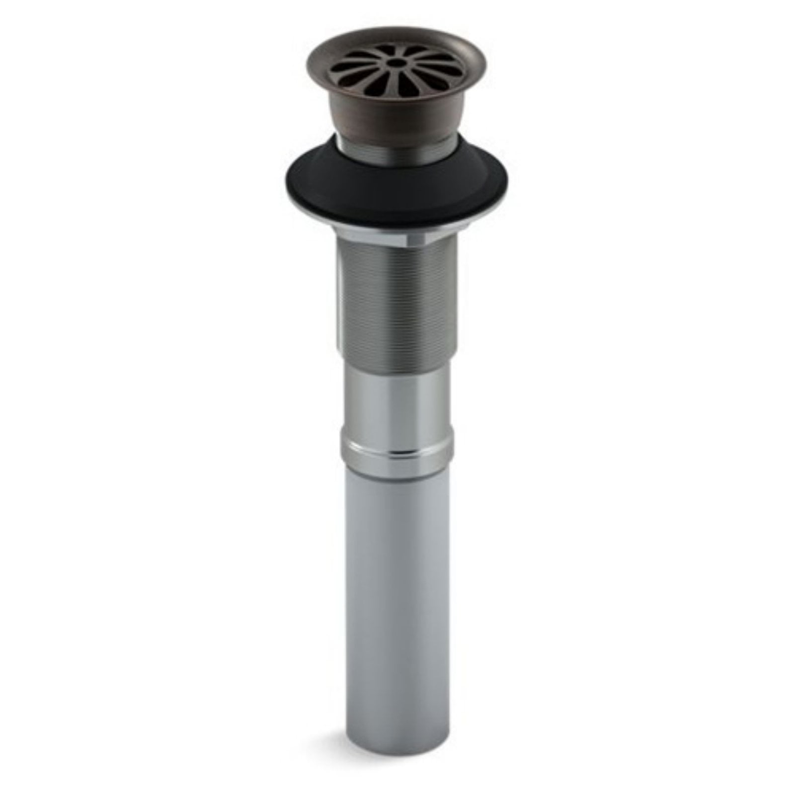 Kohler K-7129-2BZ Lavatory Grid Drain Less Overflow, Oil Rubbed Bronze ...