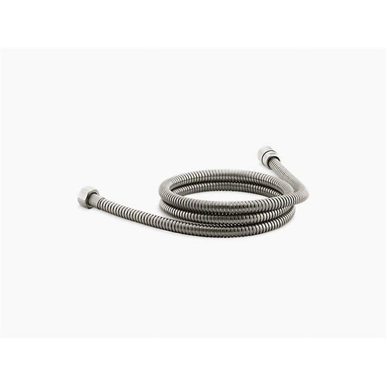 Kohler 72 in. Mastershower Metal Shower Hose, Vibrant Brushed Nickel ...