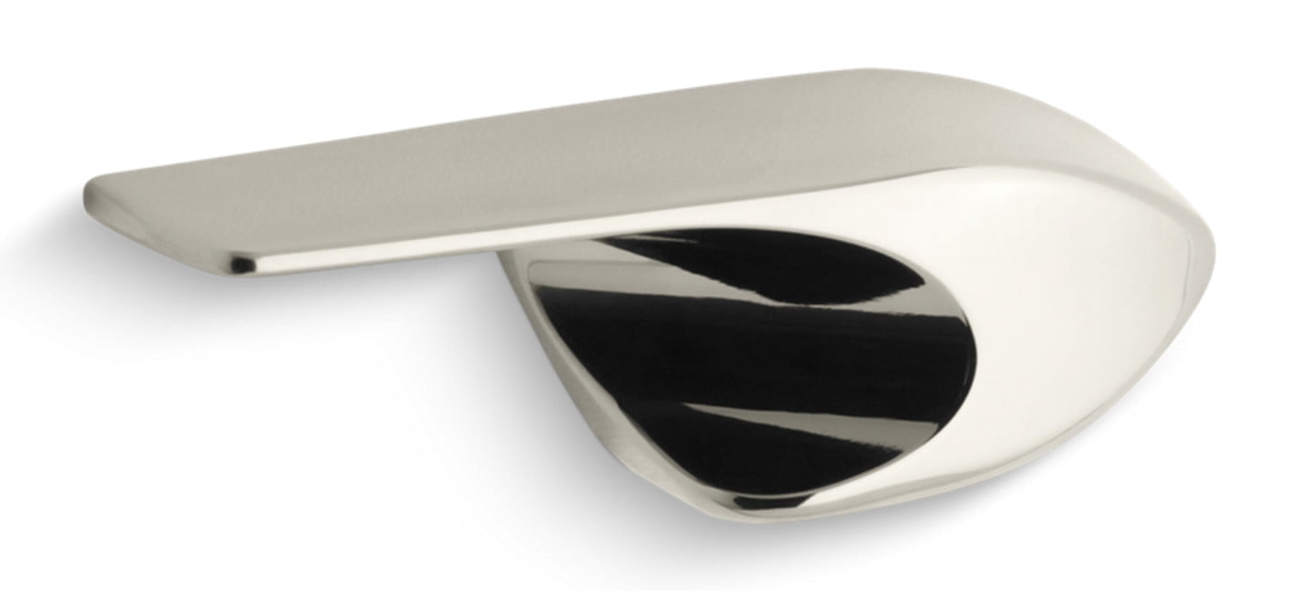 Kohler K-9169-L Santa Rosa Left Hand Toilet Lever - Nickel - Walmart.com