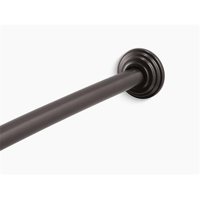 Kohler K-9349-2BZ Traditional Design Expanse Curved Shower Rod - Oil ...